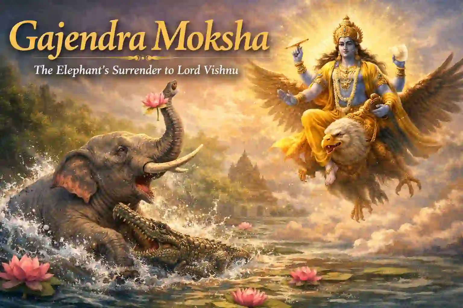 Gajendra Moksha: Powerful Story of Surrender & Divine Grace